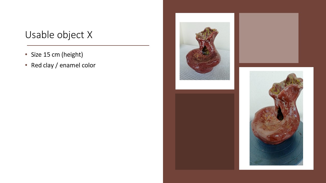 Usable object X - Ξένια Αραπάκη - art collection - arapaki-art.gr