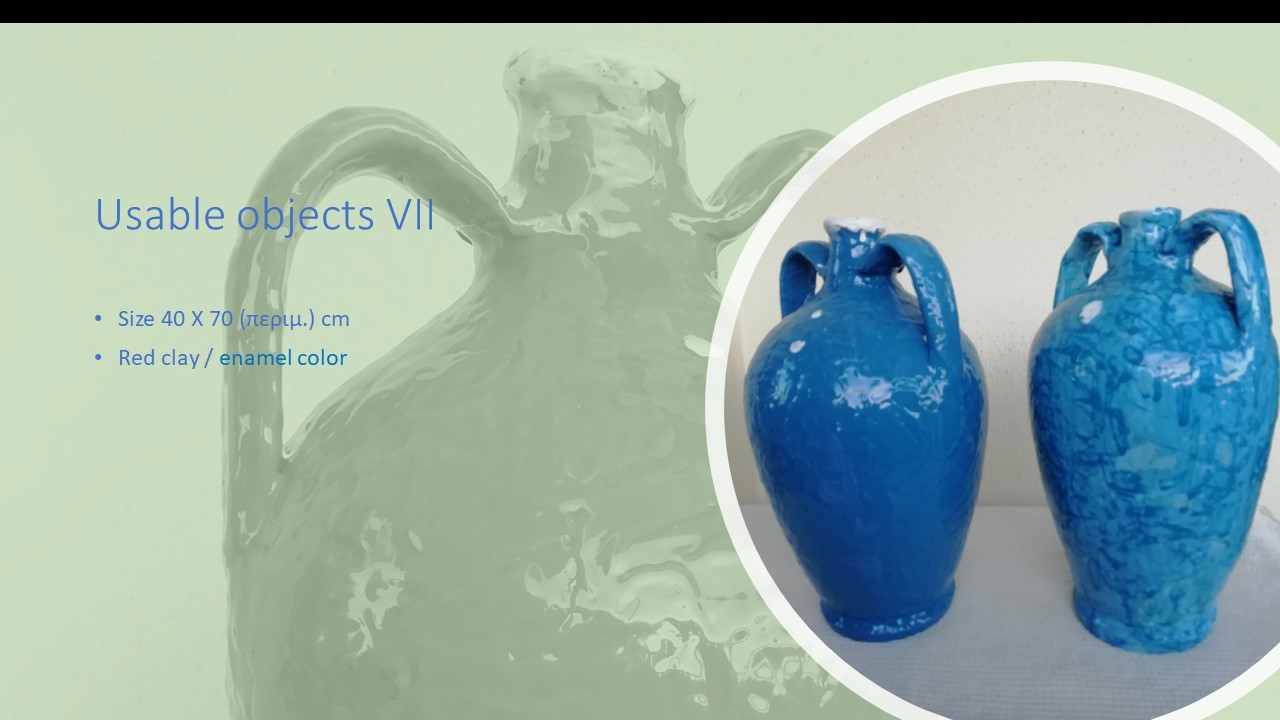 Usable objects VII - Ξένια Αραπάκη - art collection - arapaki-art.gr